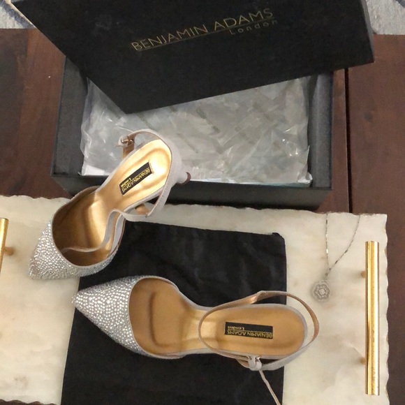 Benjamin Adams | Shoes | Nwt Starry Night Suede Kitten | Poshmark
